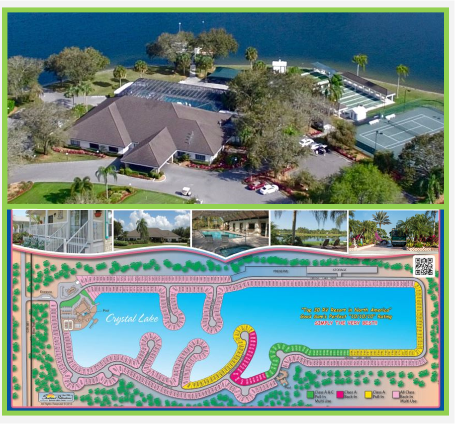 LOWEST PRICE LOT Crystal Lakes RV RESORT Lot $99,900! Naples!