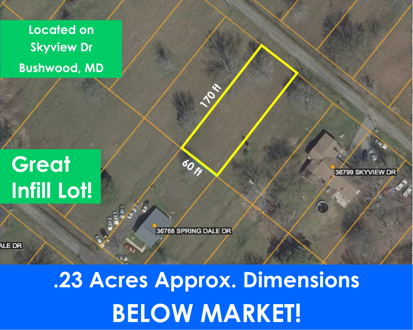Wrap it up! $9,999! .23 Acres w/ WATER ACCESS! Bushwood, MD